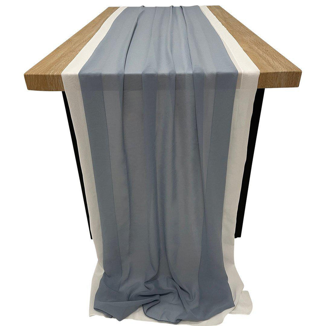 Double Chiffon Table Runners, 30 ft.