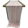 Double Chiffon Table Runners, 30 ft.