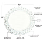 French Provincial Charger Plates