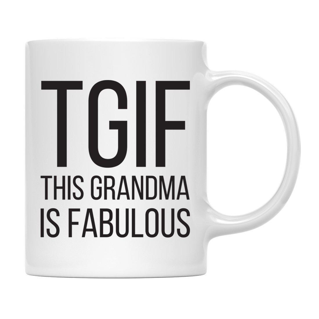 Funny TGIF Family 11oz Coffee Mug Gift