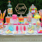 Laser Cut Wood Sweets Bar Sign