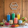 Laser Cut Wood Sweets Bar Sign