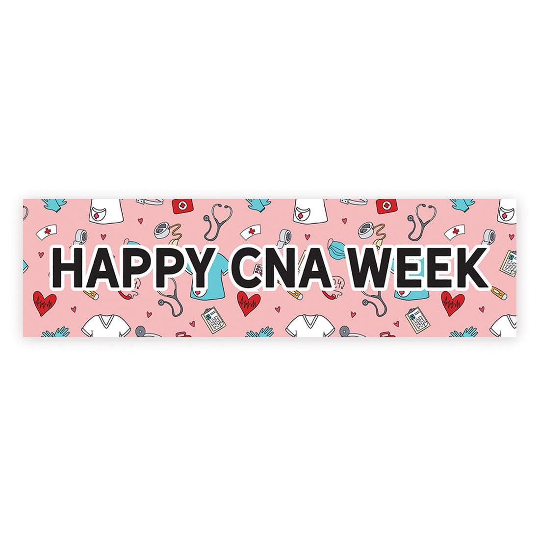 Nurses Week Thank You Banner, Large CNA Week Nurse Appreciation Decor