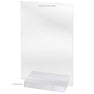Set of 6 Clear Acrylic Base Stands 3" x 3.5"