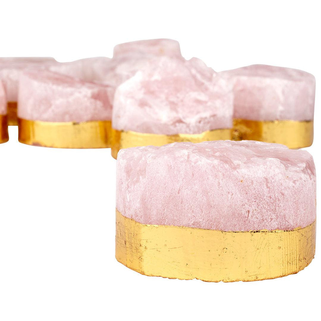 Gemstone Placecard Holders, Geode Stones Table Number Holders